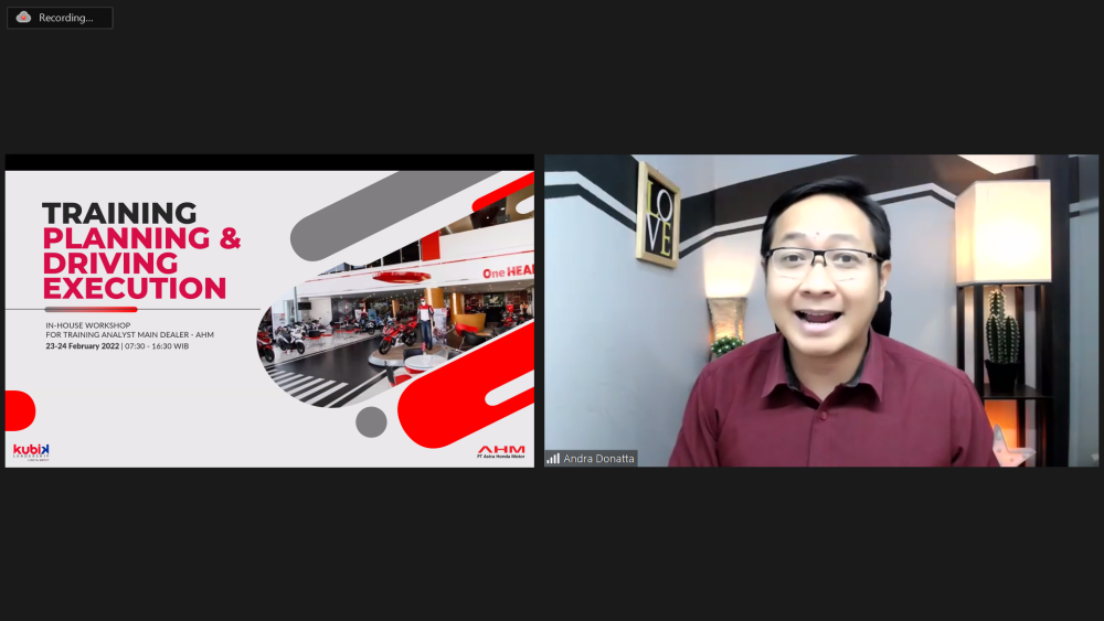 Training, Planing & Driving Execution– Astra Honda Motor – Kubik Leadership
